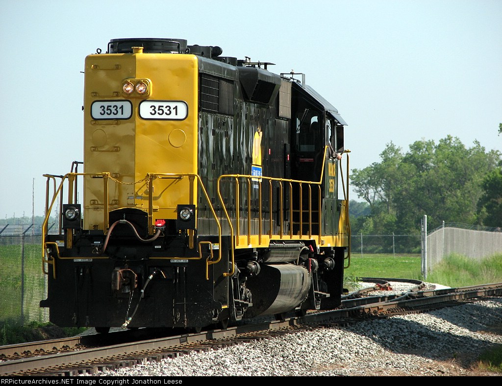 501 gets ready to head in to J. Rettenmeier